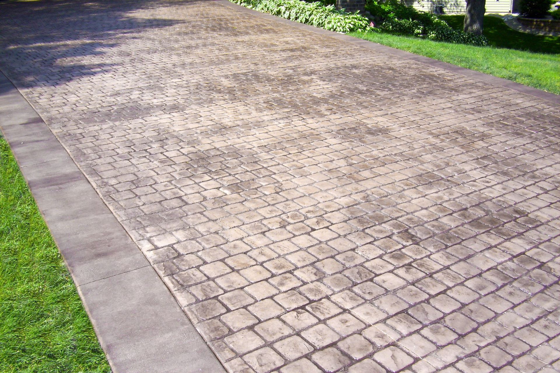 Stamped Concrete Driveways | Custom Construction Services - Minneapolis ...