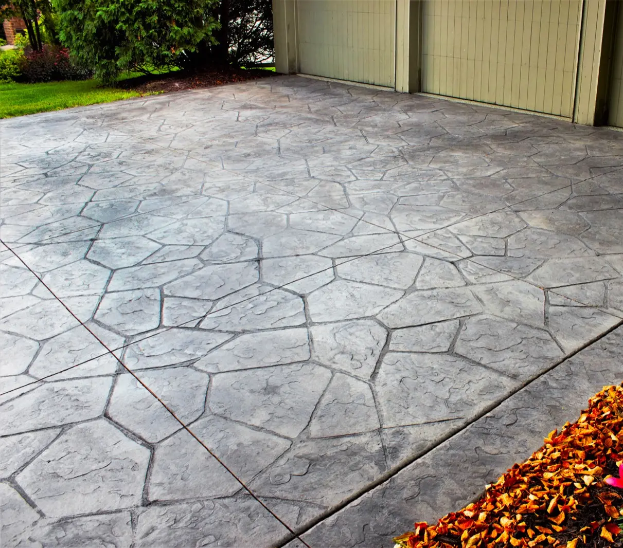 Stamped Concrete Driveways | Custom Construction Services - Minneapolis ...