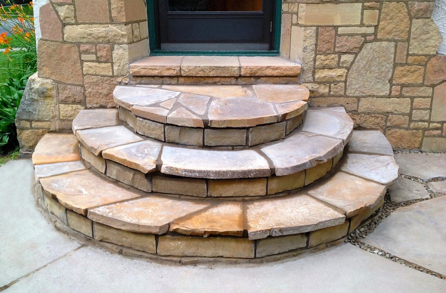 Natural Stone Walkways & Stairs | CCS - Minneapolis Concrete Contractor ...
