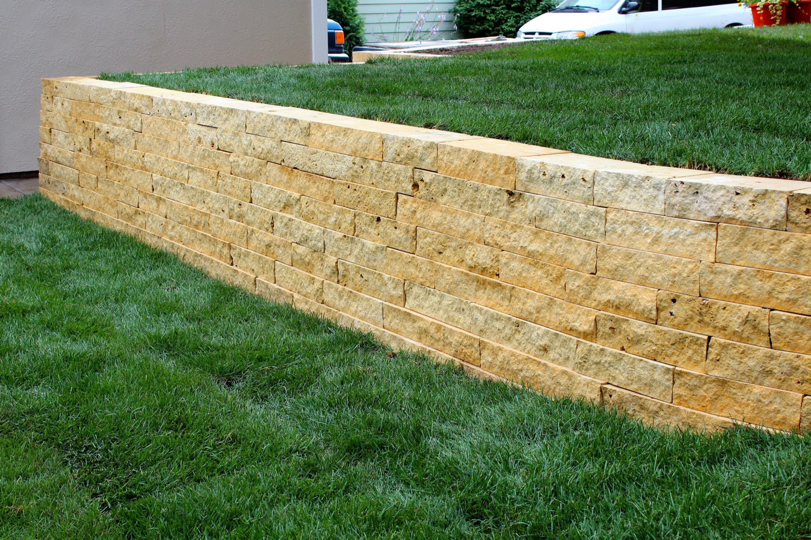 Natural Stone Retaining Walls | CCS - Minneapolis Concrete Contractor ...